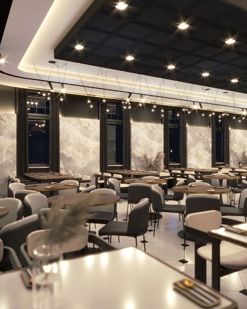 Modern Restaurant Design - GVRL Architects