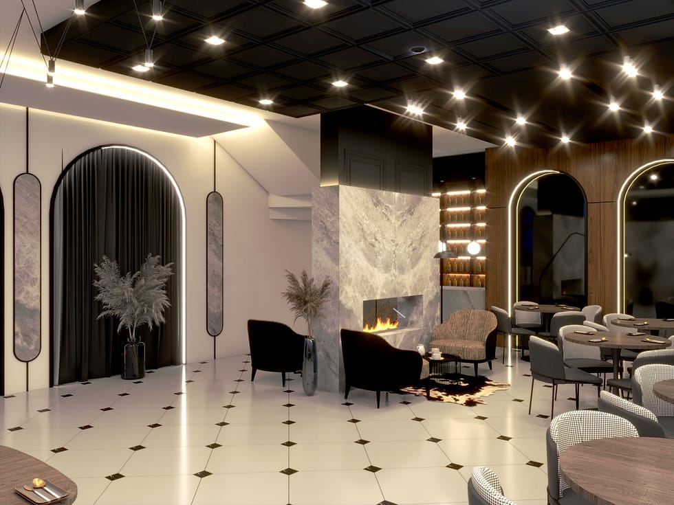 Modern Restaurant Design - GVRL Architects