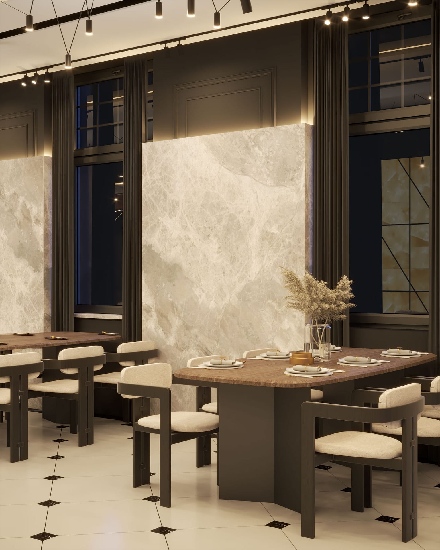 Modern Restaurant Design - GVRL Architects