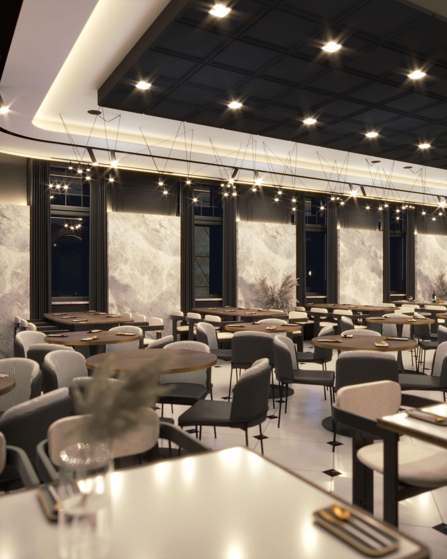 Modern Restaurant Design - GVRL Architects