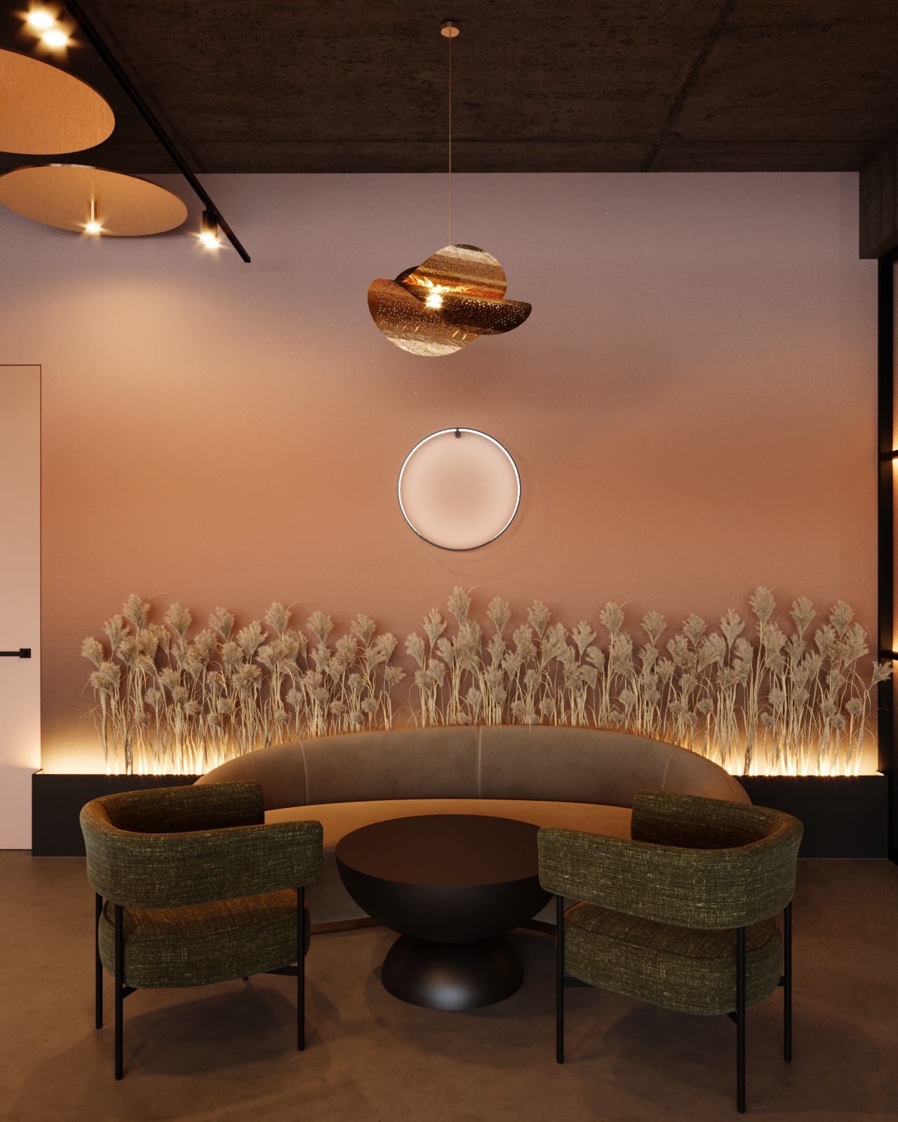 Caffe Bar Interior design - GVRL+ Architecture